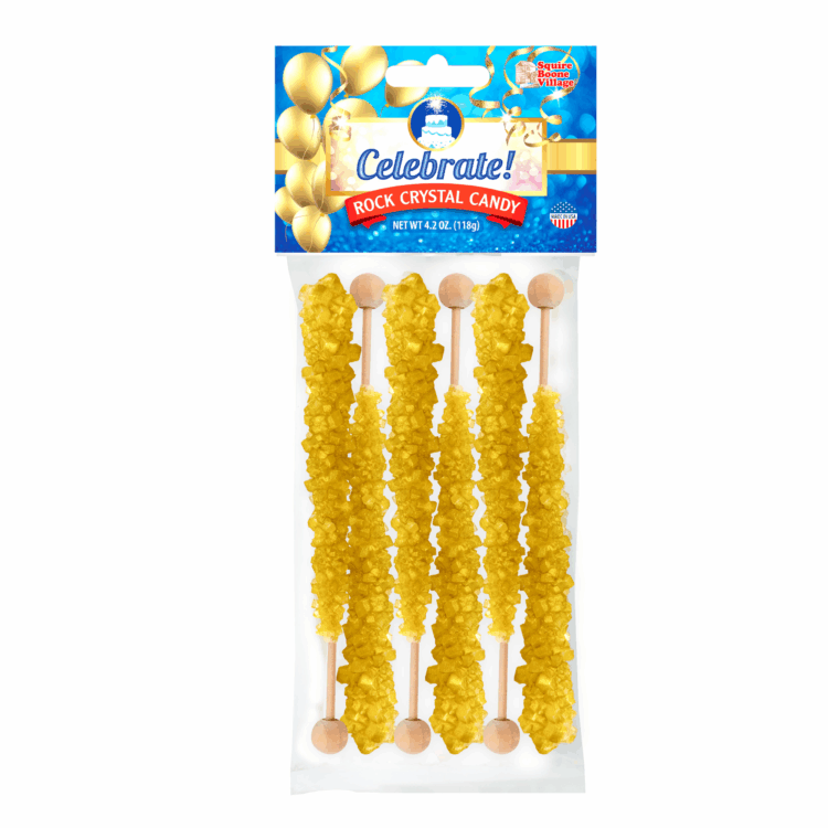 Gold Shimmer Champagne Rock Crystal Candy Celebration Pack – Squire ...